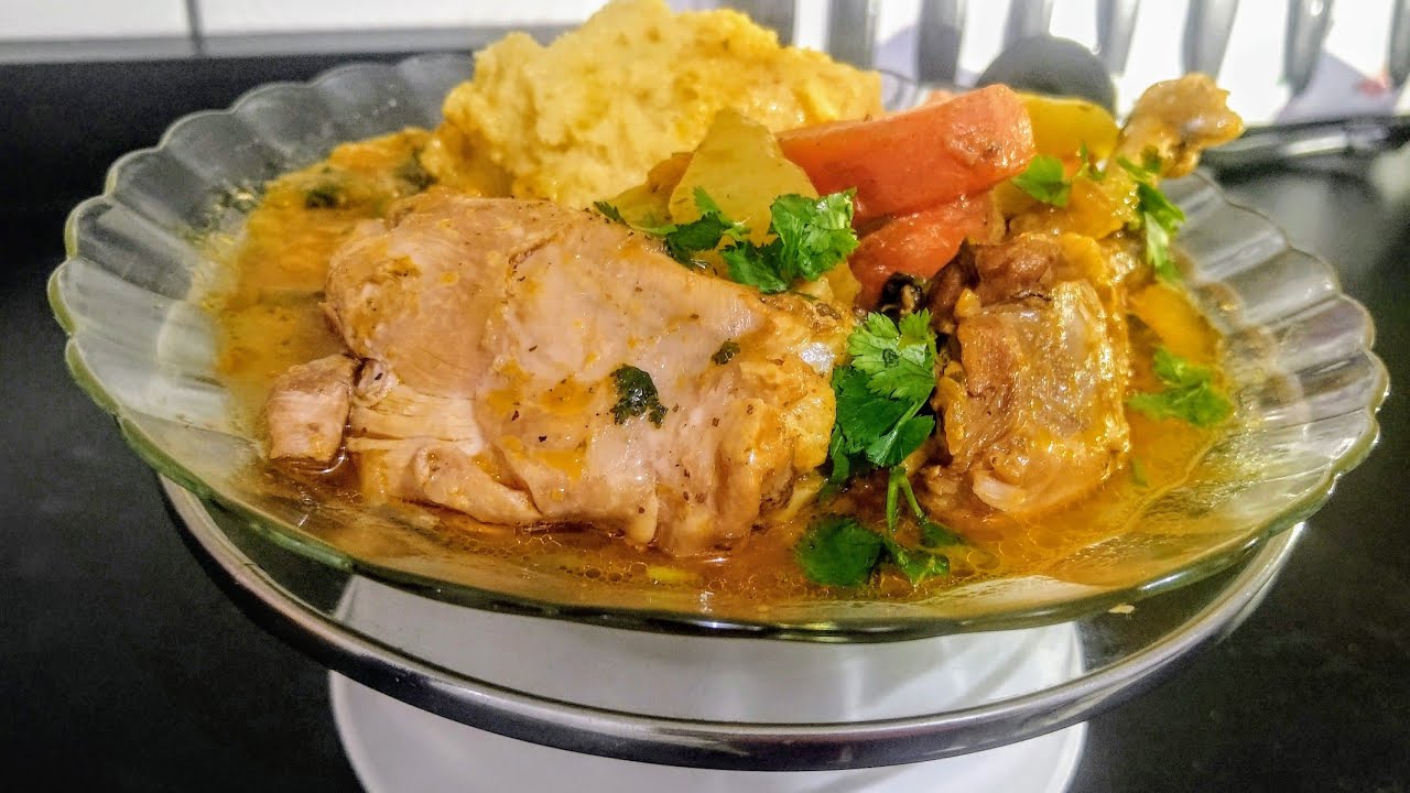 #FUNGE#PRATO #TÍPICO TRADICIONAL DE #ANGOLA - YouTube