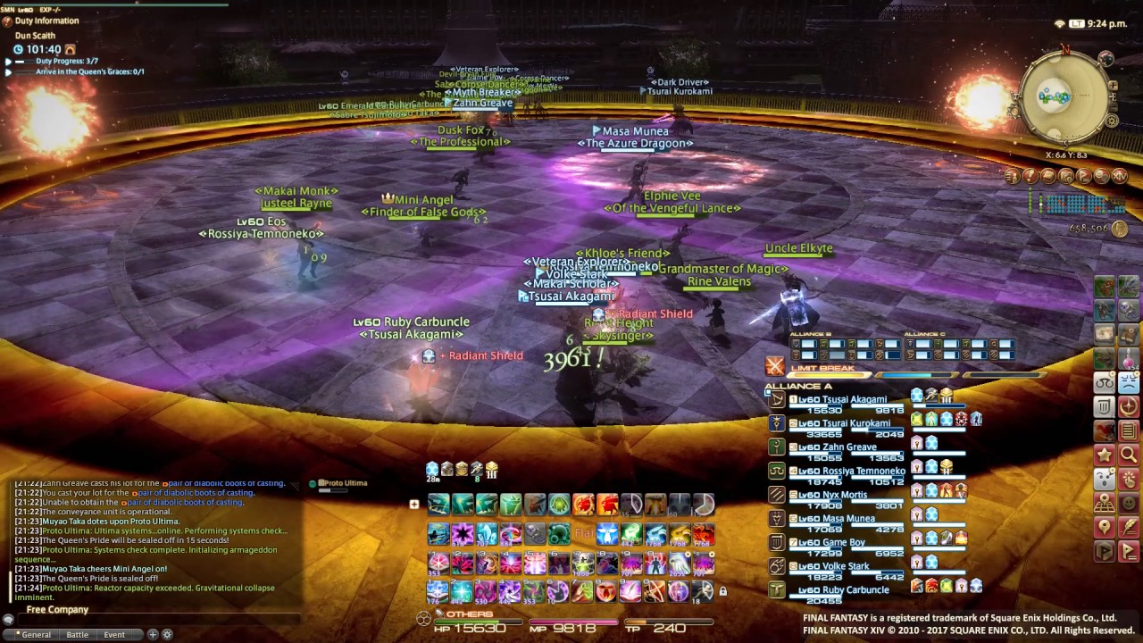 [Final Fantasy XIV] The Proto Ultima Weapon - YouTube