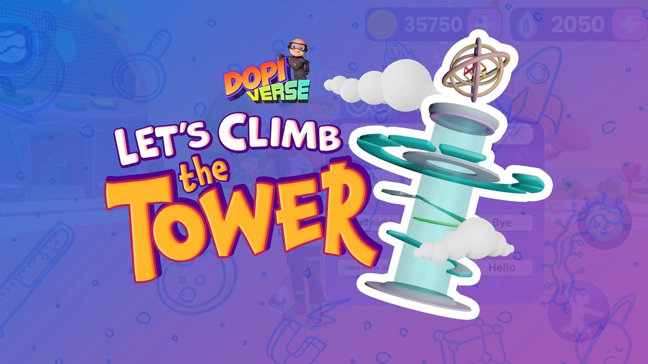 TOWER CLIMBING RACE IN DOPIVERSE! | Cartoons for Kids | 🪐DOPIVERSE ...