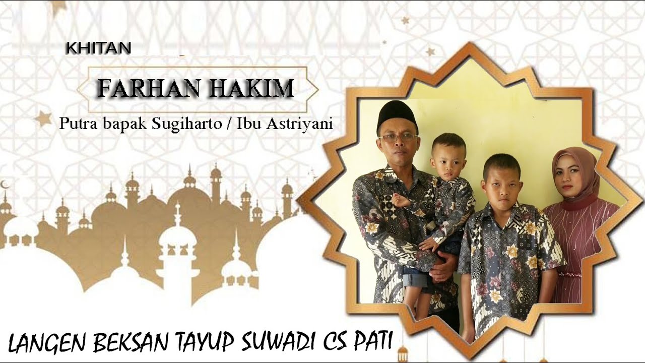 🔴 LIVE STREAMING TAYUP SETYO LARAS Khitan ' FARHAN HAKIM ' Bareng EDI VISION - DINAMIKA Audio ...