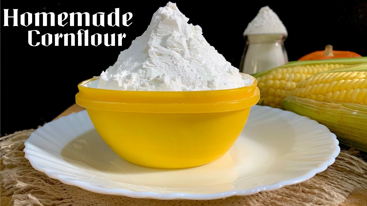 How To Make Cornstarch At Home ? 100% Homemade Corn Flour | DIY ...