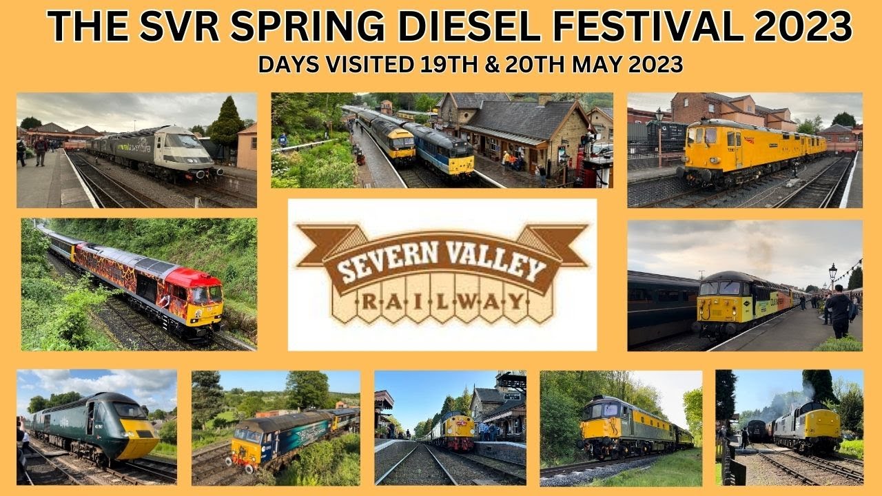 The SVR Spring Diesel Festival 2023 (Fri 19th & Sat 20th May) - YouTube