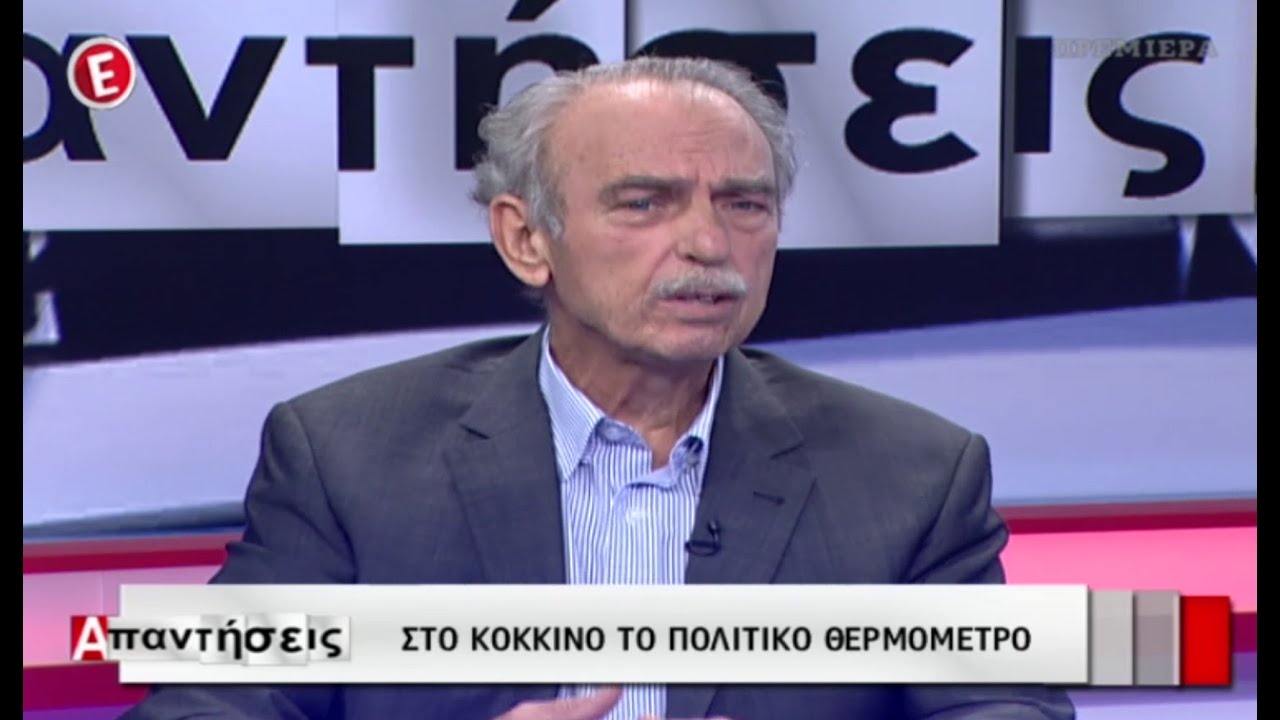 Ο ΣΠΥΡΟΣ ΧΑΛΒΑΤΖΗΣ ΣΤΟ ΚΑΝΑΛΙ «Ε» - YouTube