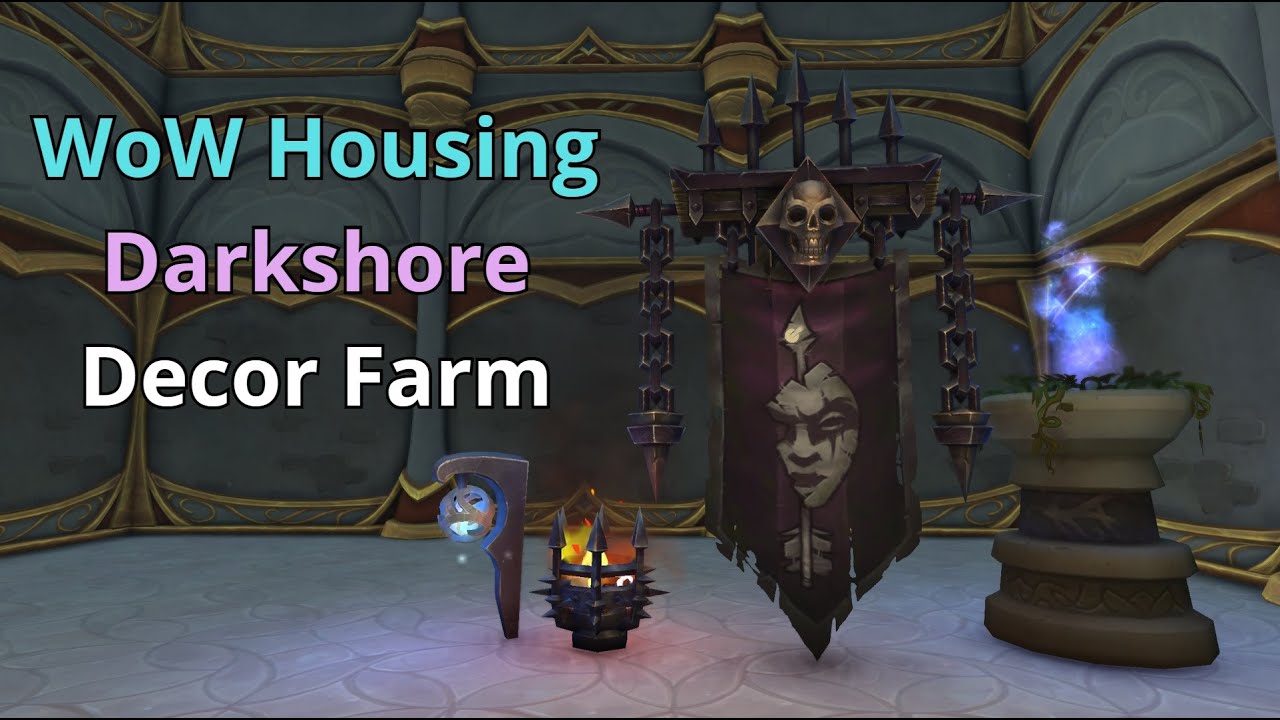 How to obtain Darkshore Decor? | WoW Housing - YouTube