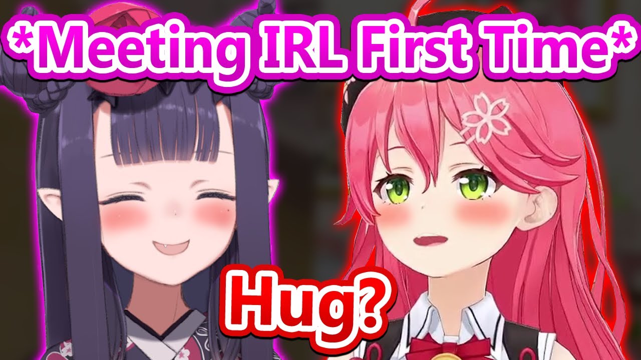 Miko Met Ina For The First Time IRL And They HUGGED... - YouTube