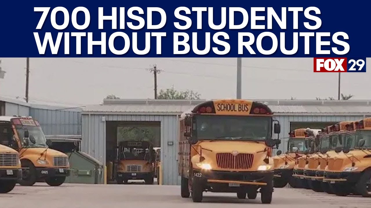 Houston ISD faces bus route issues as school year begins - YouTube
