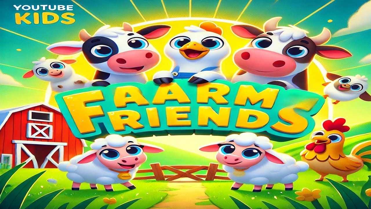Farm Friends | The Most Fun Animal Song for Kids | Sing, Learn & Dance ...