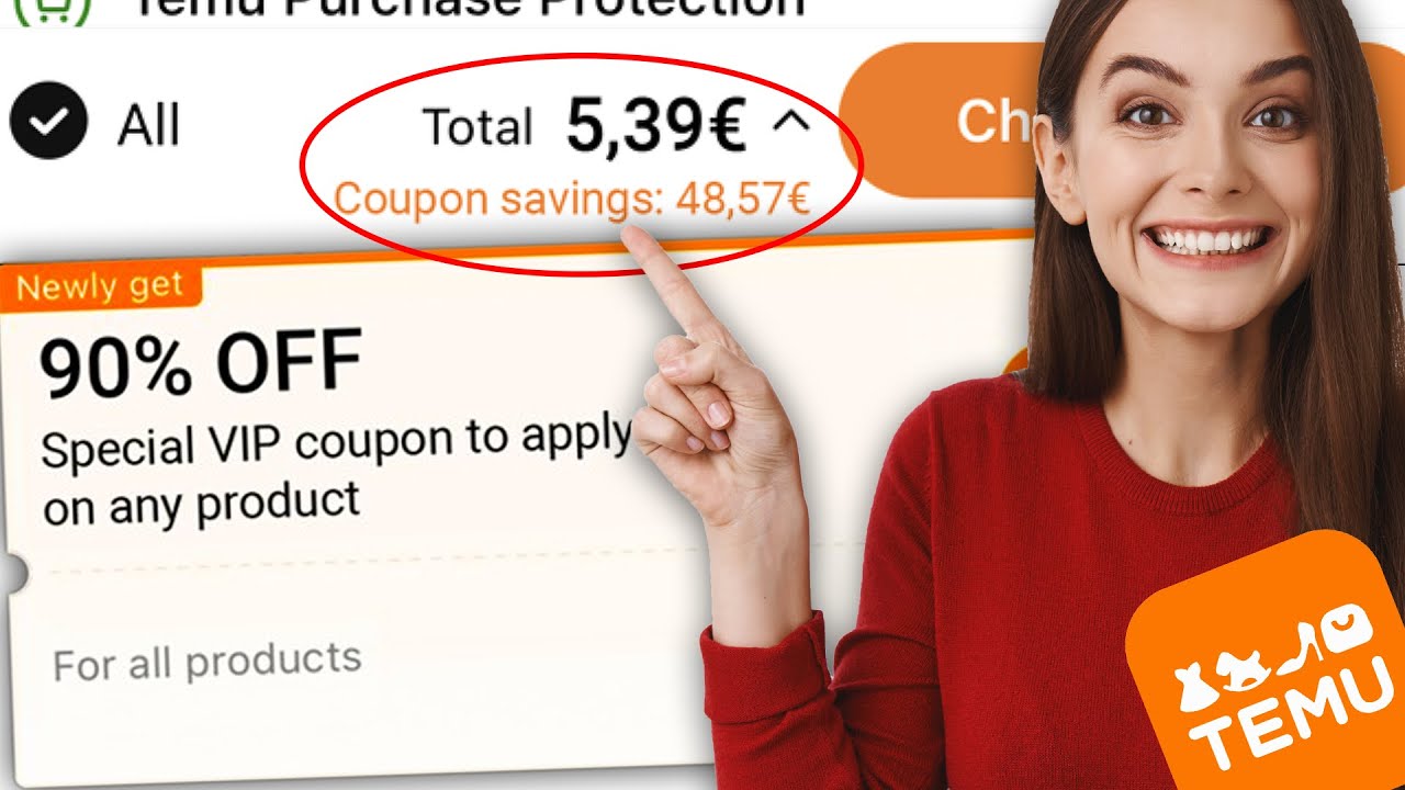 🛍️ CUPONES TEMU -90% DESCUENTO 🎉 Para usuarios existentes... [Código de ...