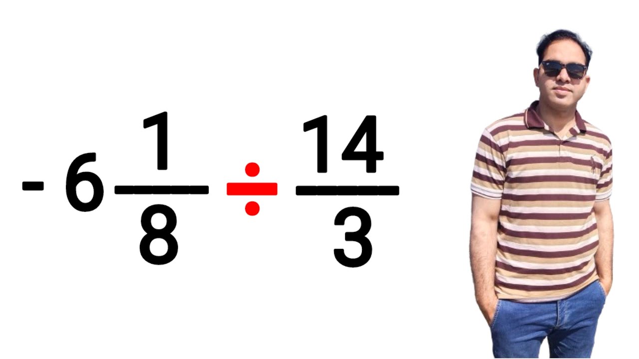 Beautiful 😍 Math Problem || How to Divide a Mixed and Simple Fractions #maths #question # ...