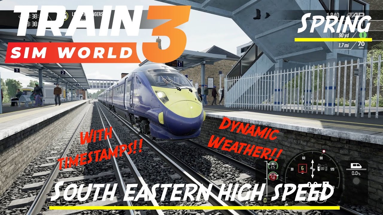 Train Sim World 3 - A Dynamic Spring Journey | With Dynamic Weather ...