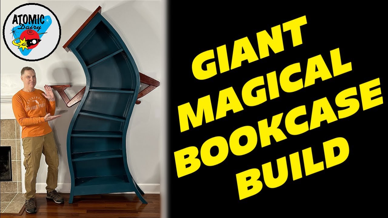 How I Built a Magical Book Case - YouTube