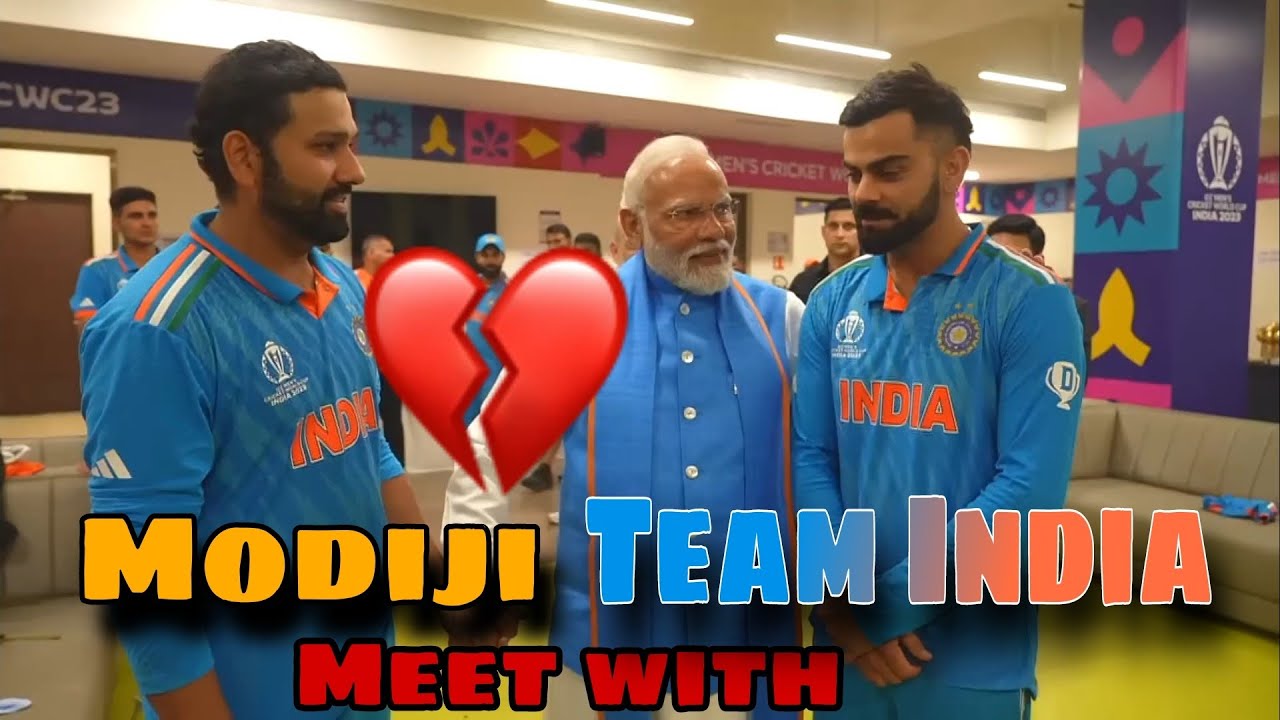 Pm Modi met with indian cricket team after india lost in world cup ...