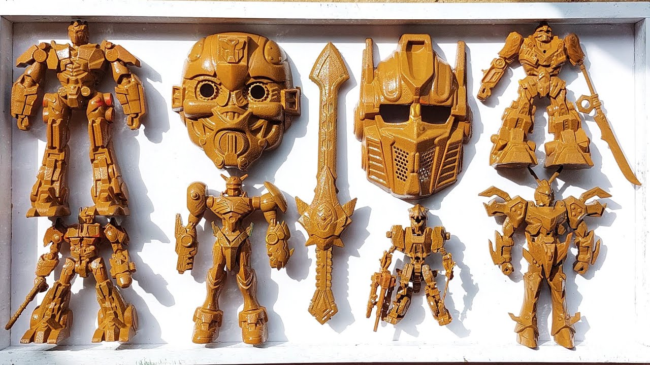 Membersihkan Robot Mainan, Optimus Prime, Topeng Robot, Mobil Robot ...