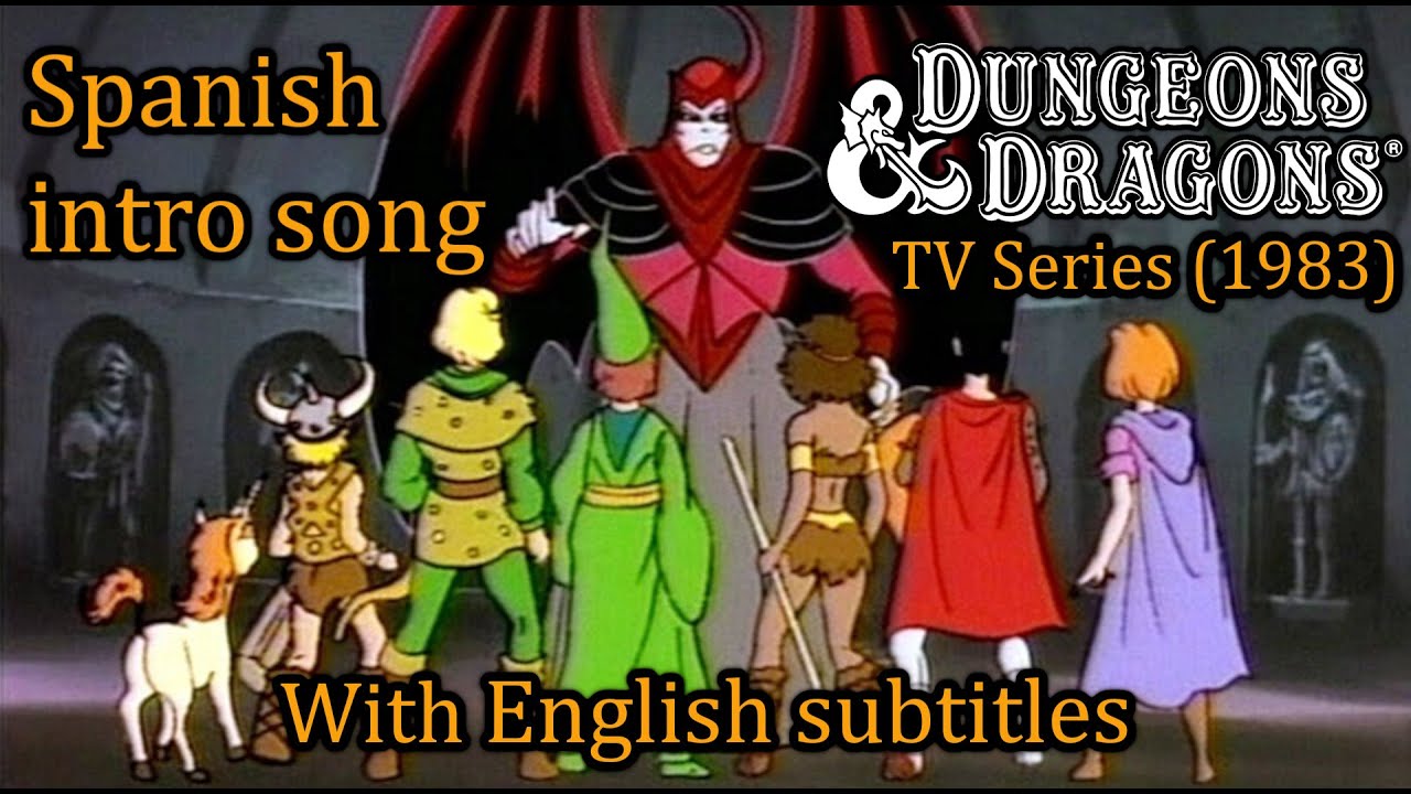 Dungeons & Dragons Cartoon TV Series (1983-1985) - Spanish intro song ...