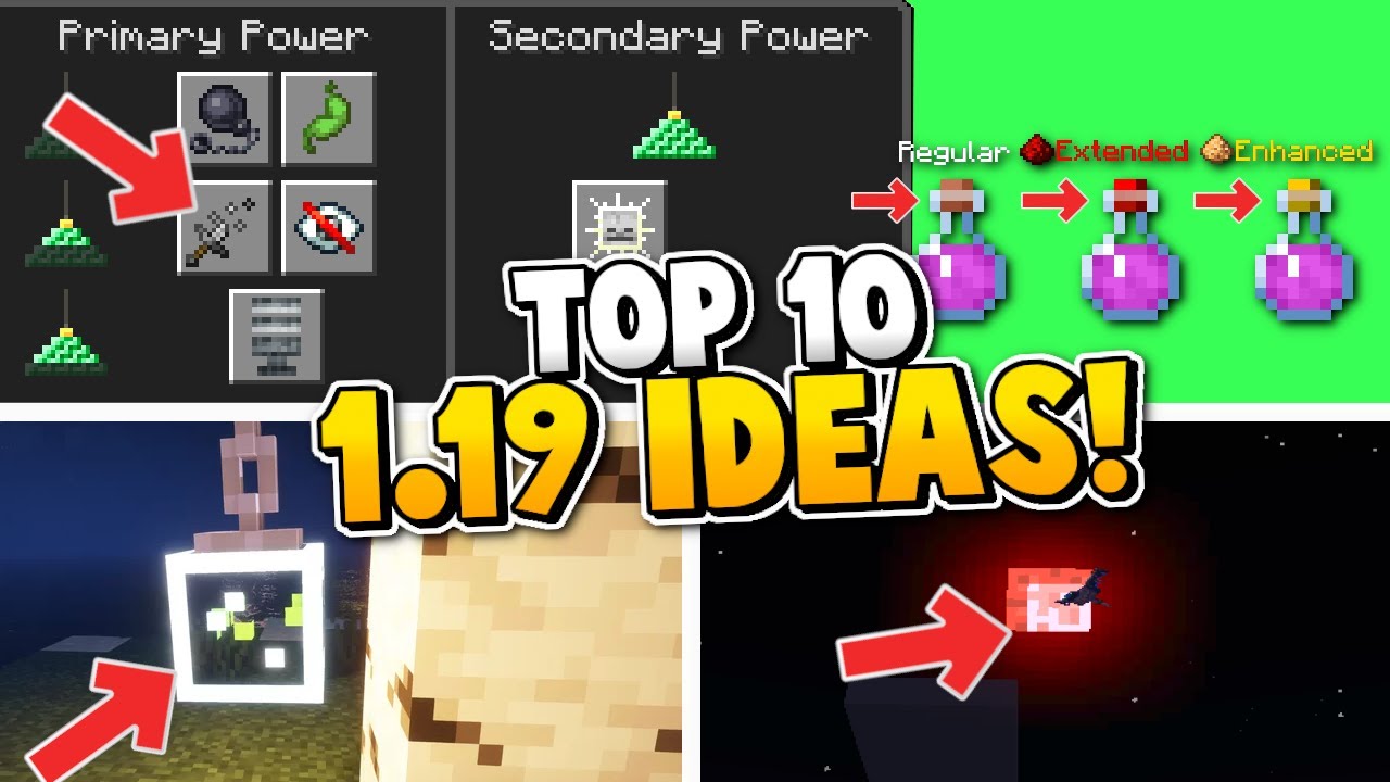 TOP 10 WILD UPDATE IDEAS! Minecraft 1.19 Reddit Ideas! (NEW Curses ...