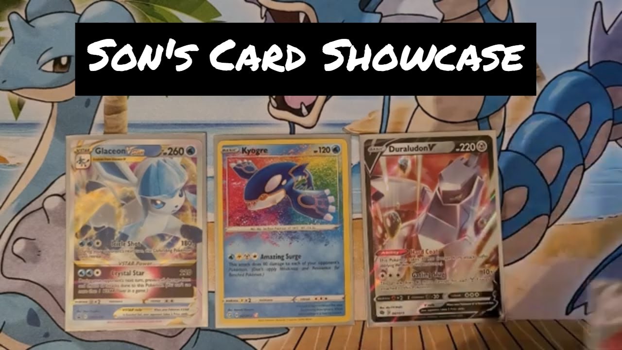 My son wanted to show off cards and give out some codes, so of course ...