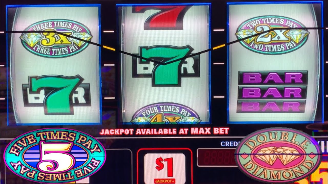 Boom! NEW! 9 Line Double 2x 3x 4x 5x Diamond + 5 Times Pay + Double ...