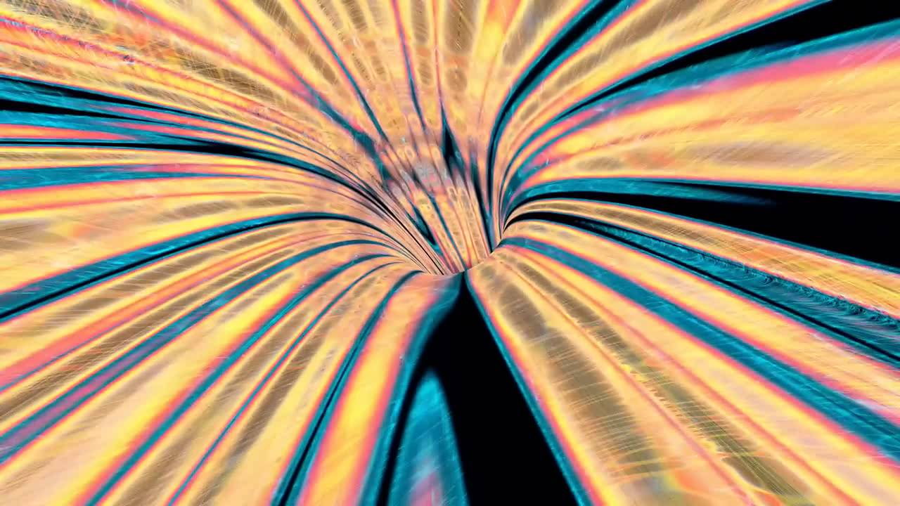 Abstract wormhole tunnel animation - YouTube