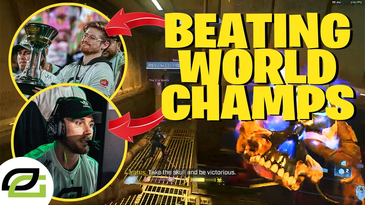 WINNING AGAINST HALO WORLD CHAMPS (OpTic LUCID + TRIPPY) - YouTube
