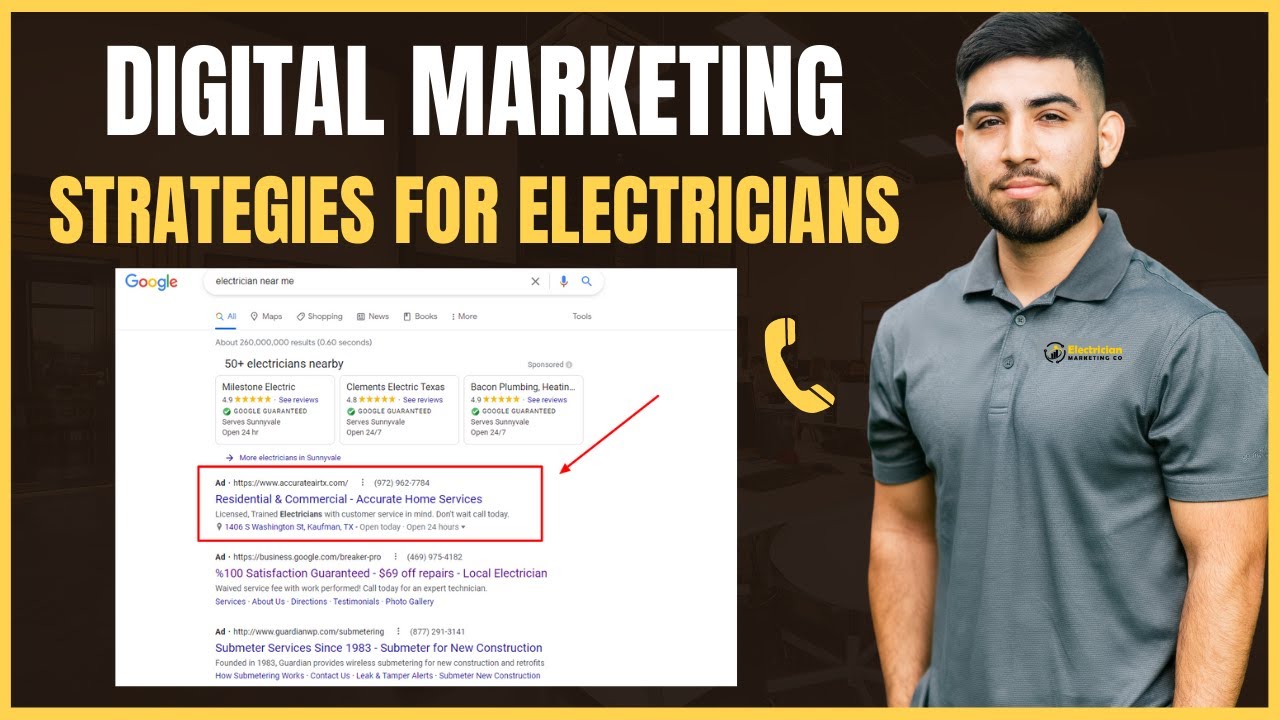 Digital Marketing Strategies For Electricians | Marketing Company For ...