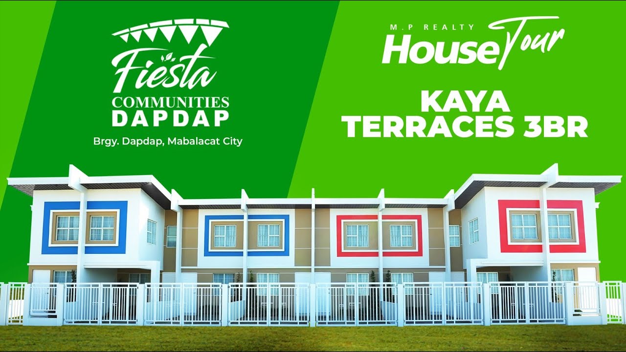FIESTA Communities Dapdap - KAYA TERRACES 3BR - YouTube