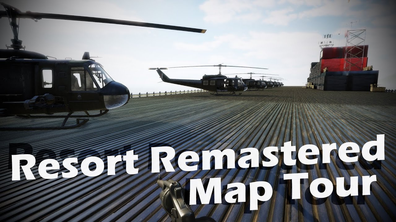 Resort Remastered Map Tour - Rising Storm 2 Vietnam - YouTube