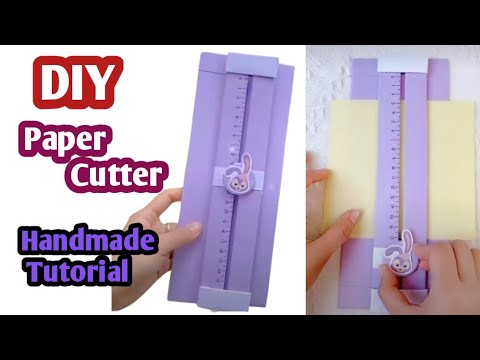 DIY Ruler Paper Cutter/ How To Make Paper Cutter/@AyeshaDiyandCraft ...