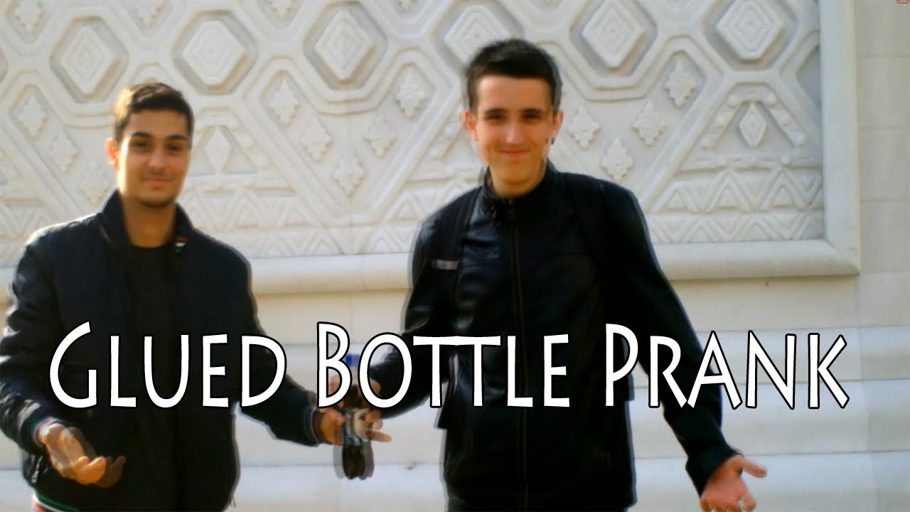 PranksTV | Super Glued Bottle Prank - YouTube