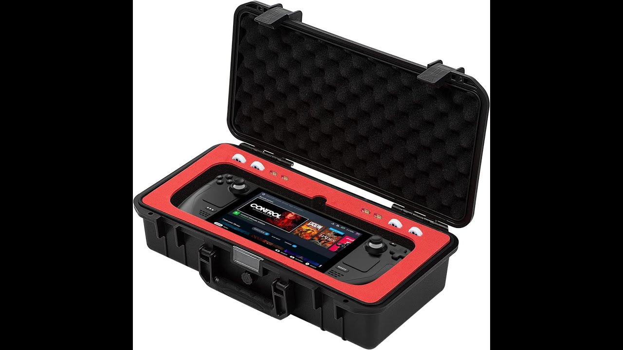DEVASO Steam Deck Waterproof Hard Shell Travel Case Review - The Most ...