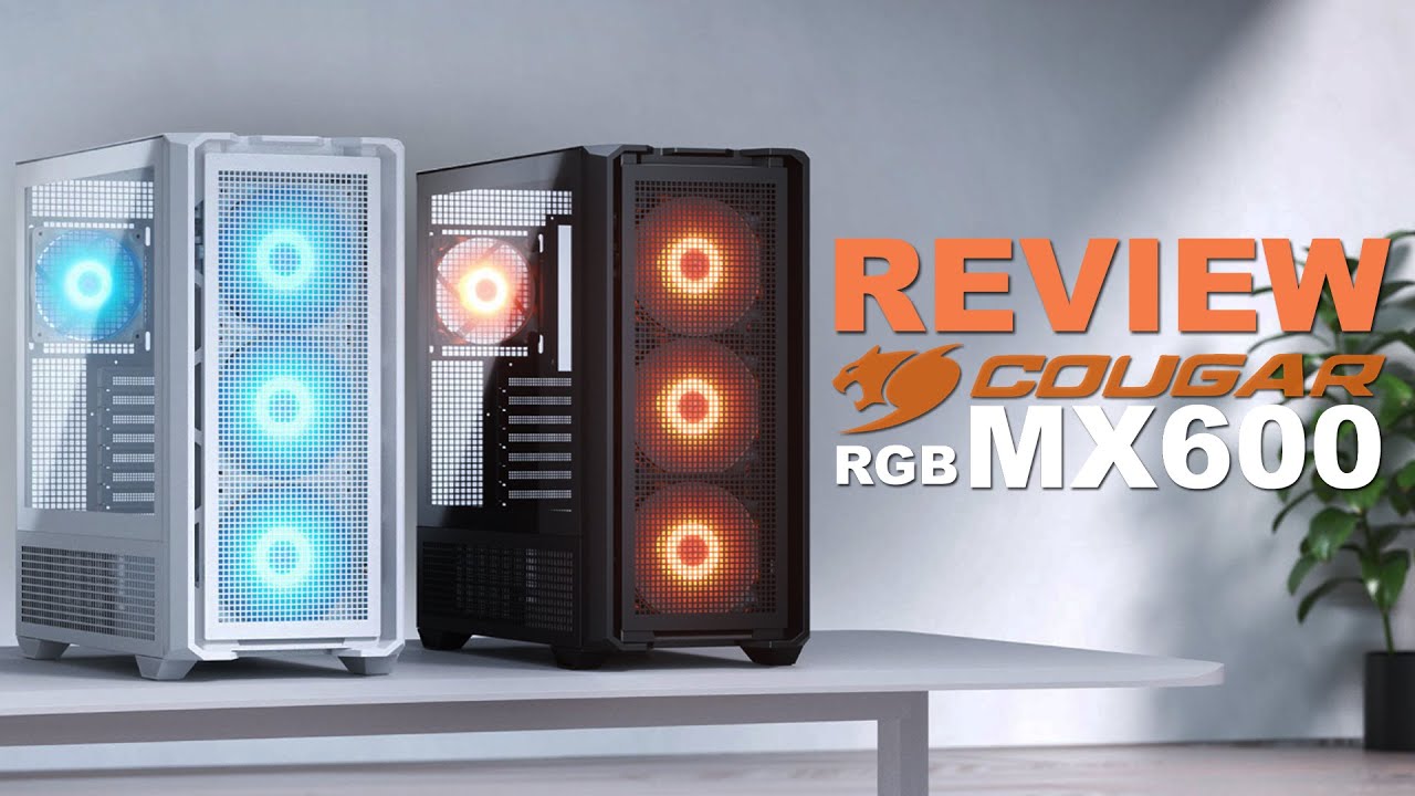 REVIEW GABINETE MX600 RGB DA COUGAR - YouTube