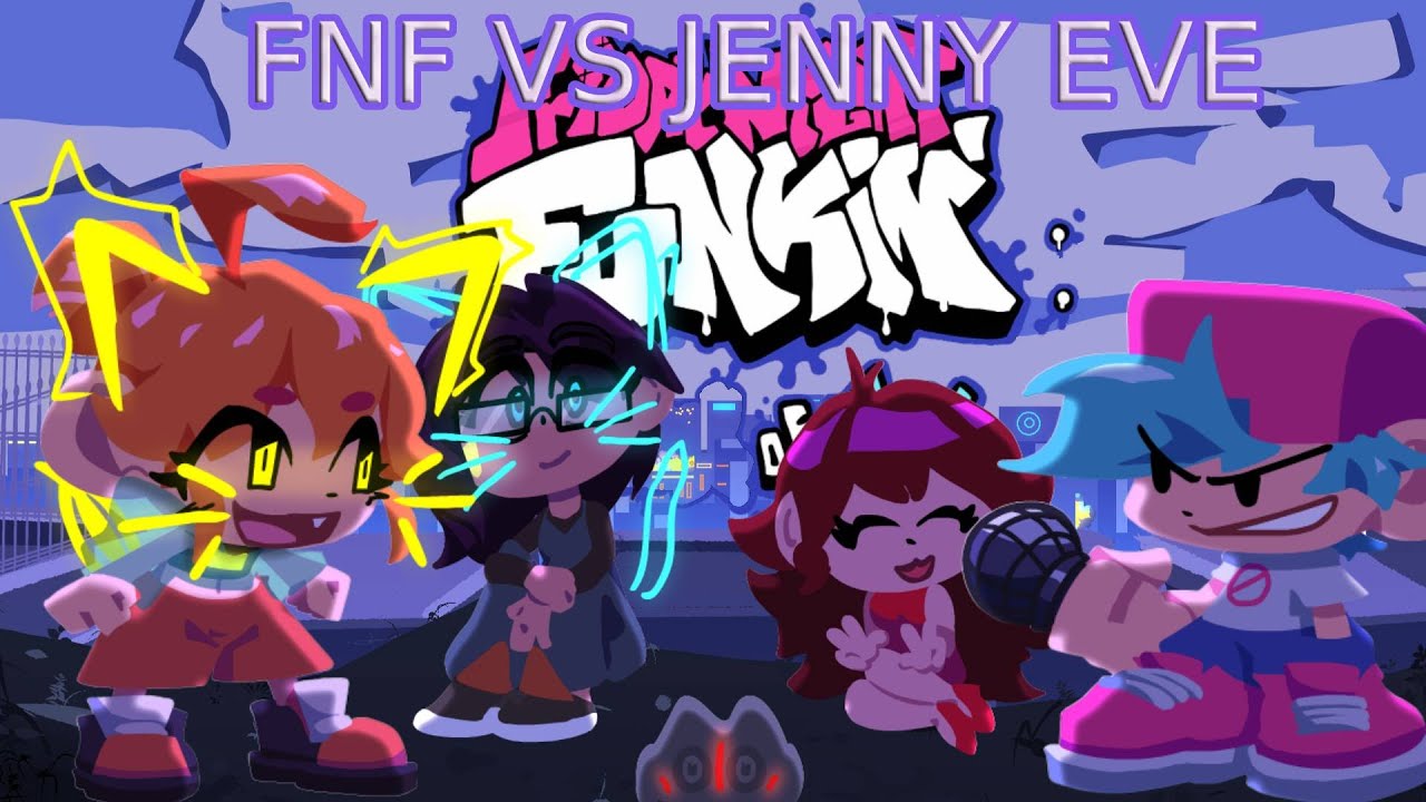 Starlight Jenny eve with boyfriend sings FNF Mod - YouTube