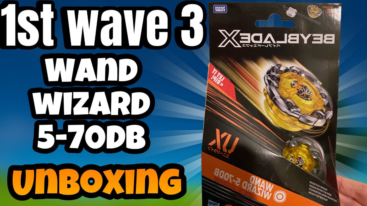 HASBRO WAVE 3 hits Unboxing WAND WIZARD 5-70DB #beybladex #fyp #hasbro ...