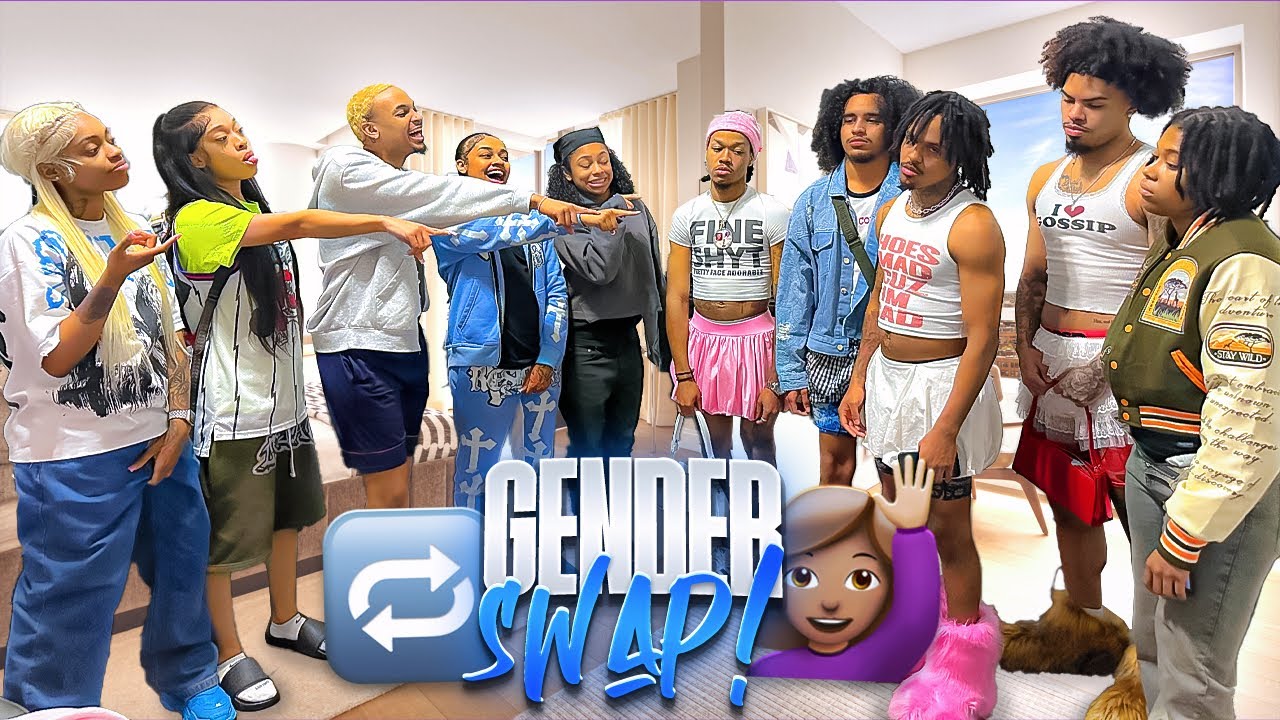 THE COMPACT HOUSE SWAPPED GENDERS FOR 24 HOURS!!! - YouTube