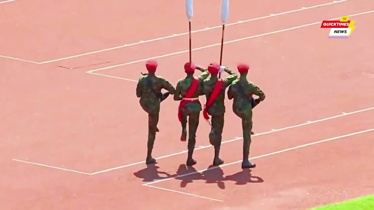 Video Nziza mugihe Ibendera ry'u Rwanda ryagezwaga muri Stade Amahoro ...