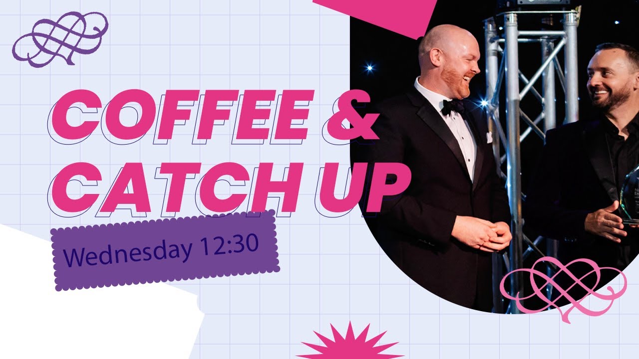 Wedding Wednesday Coffee & Catch up - YouTube