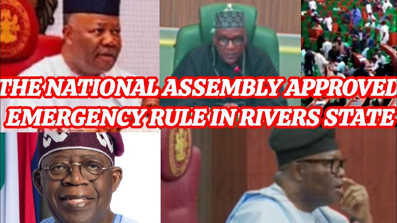 THE SENATE & HOUSE OF REPS BACKED TINUBU'S DECLARATION OF EMERGENCY ...