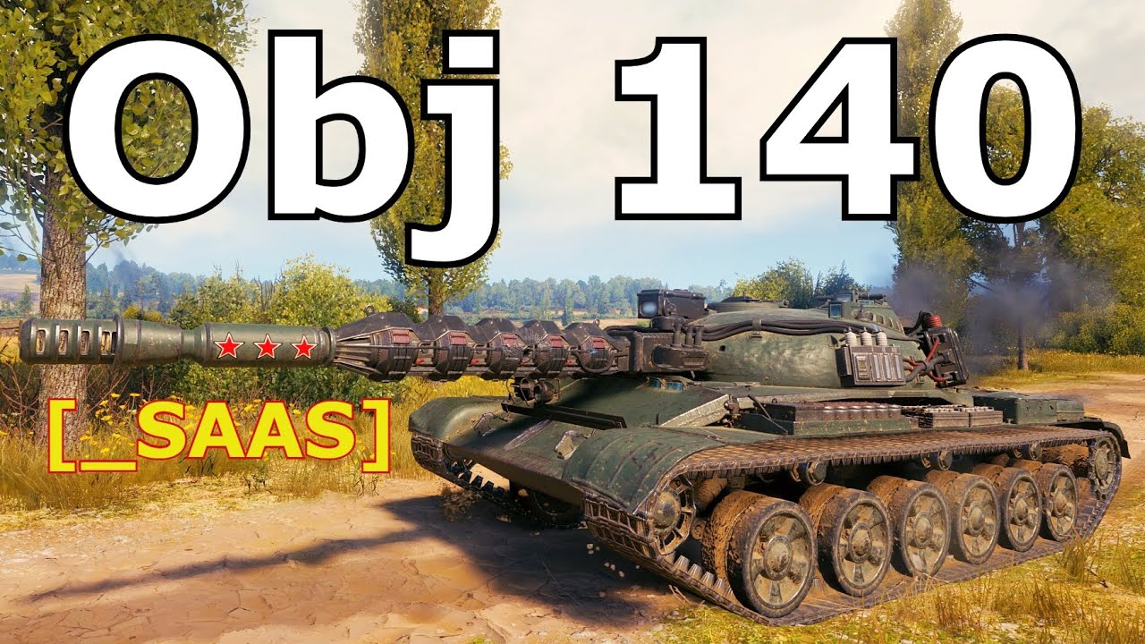 World of Tanks Object 140 - 5 Kills 10,1K Damage - YouTube