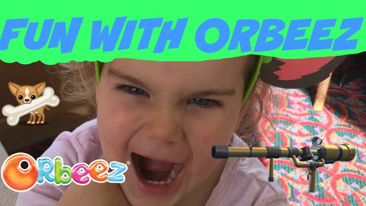 OrBeeZ gun, orbeez crush, orbeez pool, challenge - YouTube