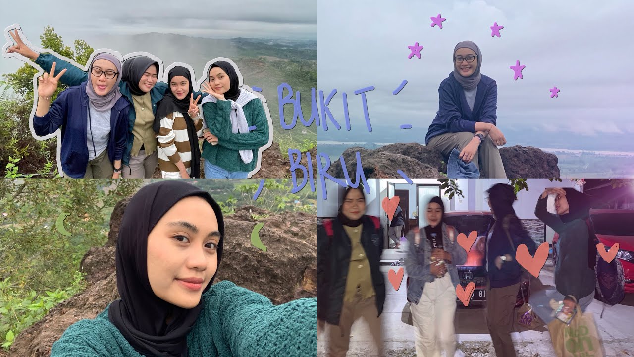hiking bukit biru (this is our first time) - YouTube