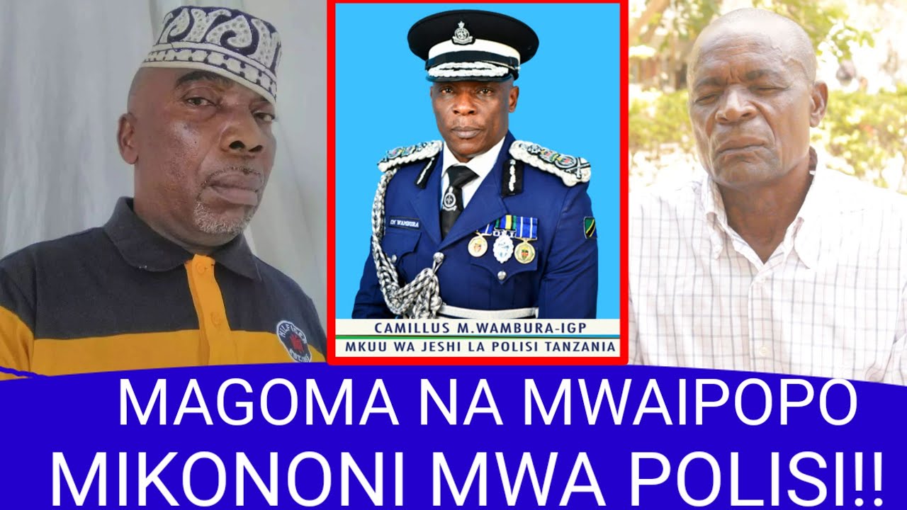 JUMA MAGOMA NA GEOPHREY MWAIPOPO WAITWA CENTRE POLICE KOSA LA KUGHUSHI ...
