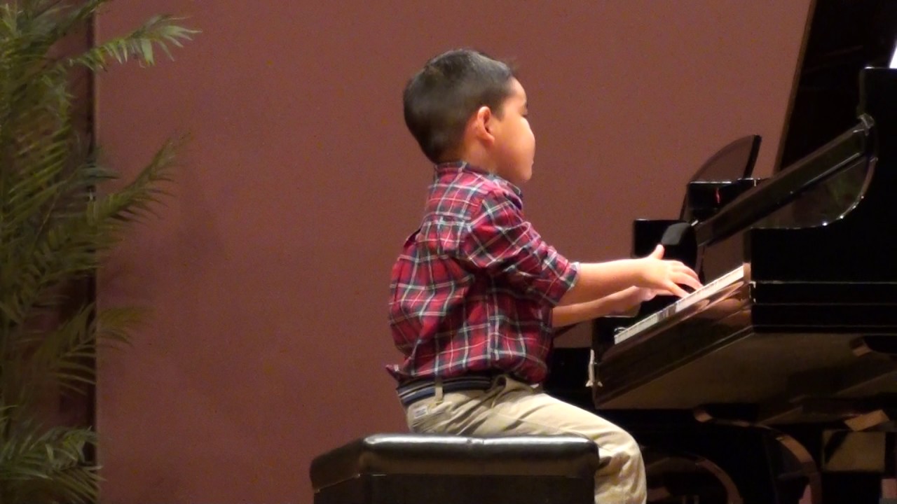 2015 Ryce Nakaoka - Ann Tanabe Piano Christmas Recital - Rudolph, The ...