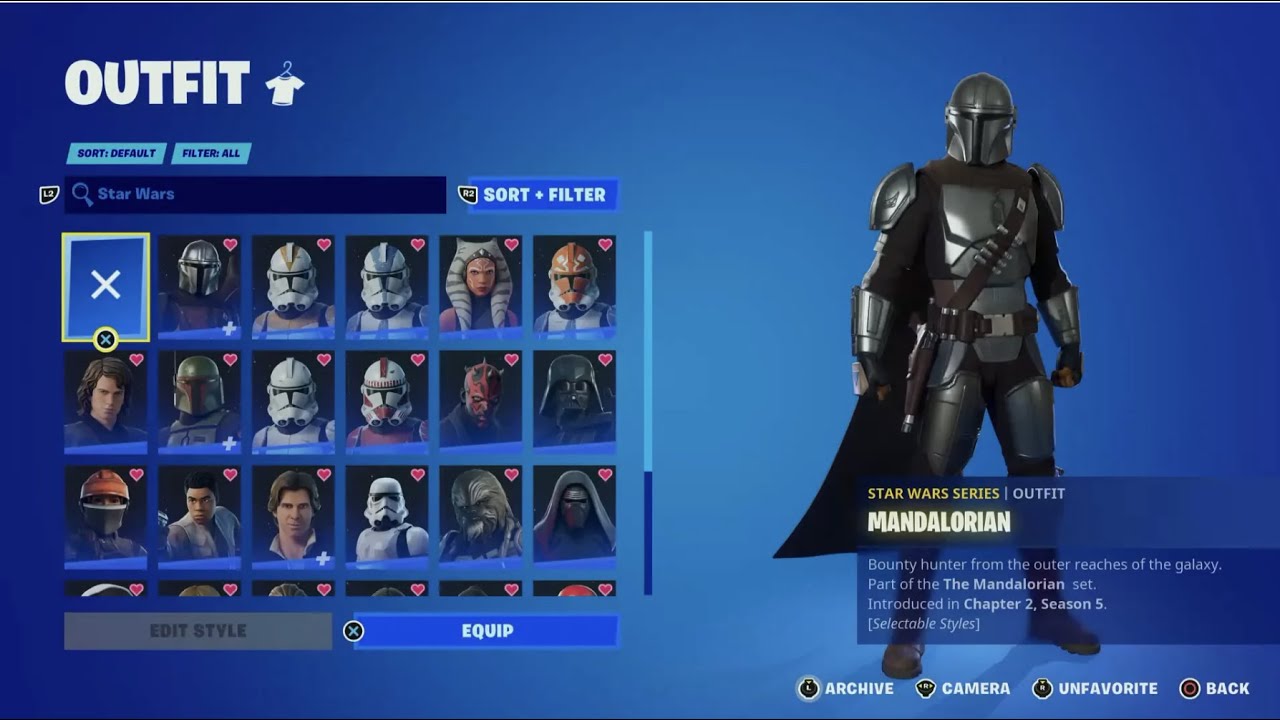Fortnite All Star Wars Skins Ranked - YouTube
