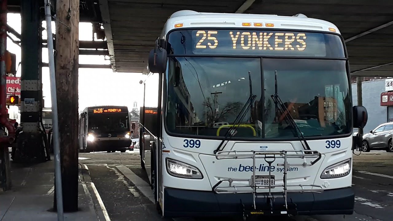 Bee-Line: 2021-2022 New Flyer XDE40 "Xcelsior" Hybrid-Electric Low Floor [399] W5, W25 bus ...