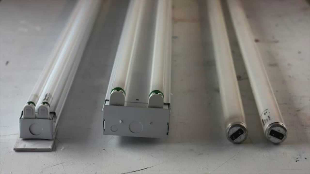 Fluorescent Lights in my Studio - YouTube