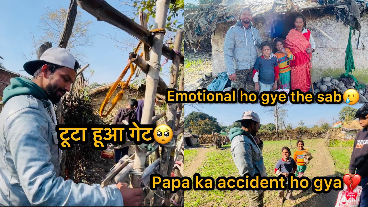 Helping the poor and needy family😢Emotional time💔@KailashPahadi561 ...