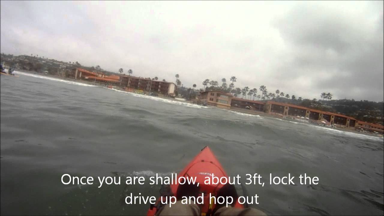 Surf Launching and Landing a Kayak - YouTube