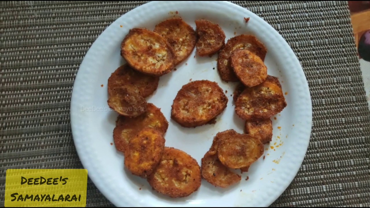 DeeDee's Samayalarai: Recipe #13: Kongunadu style Vazhakai Varuval ...