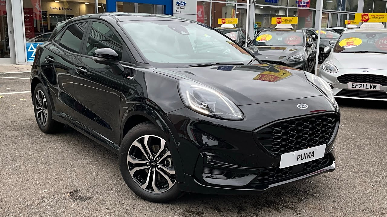 NEW FORD PUMA, BLACK - YouTube