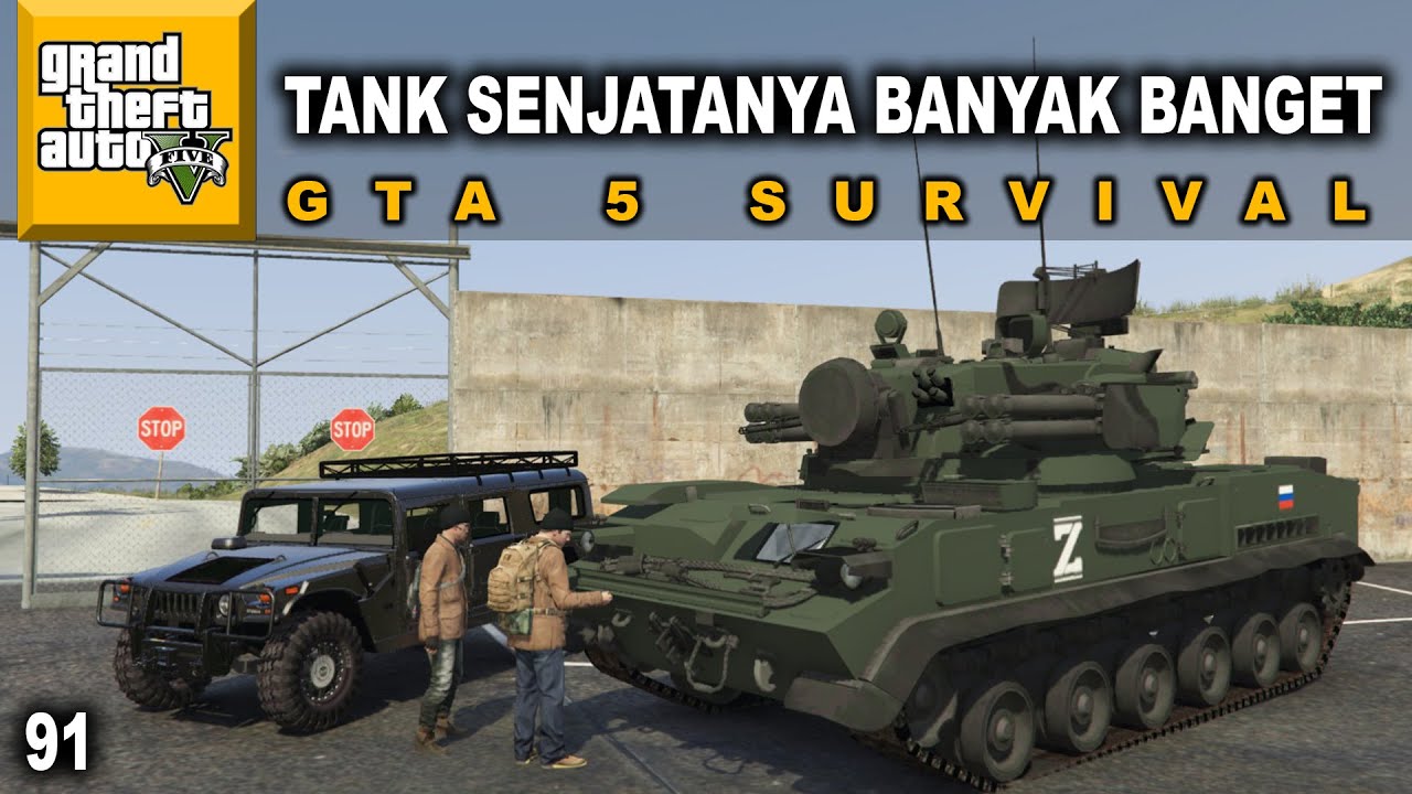 INI TANK BERAT BANGET - GTA 5 ZOMBIE SURVIVAL APOCALYPSE #91 - YouTube