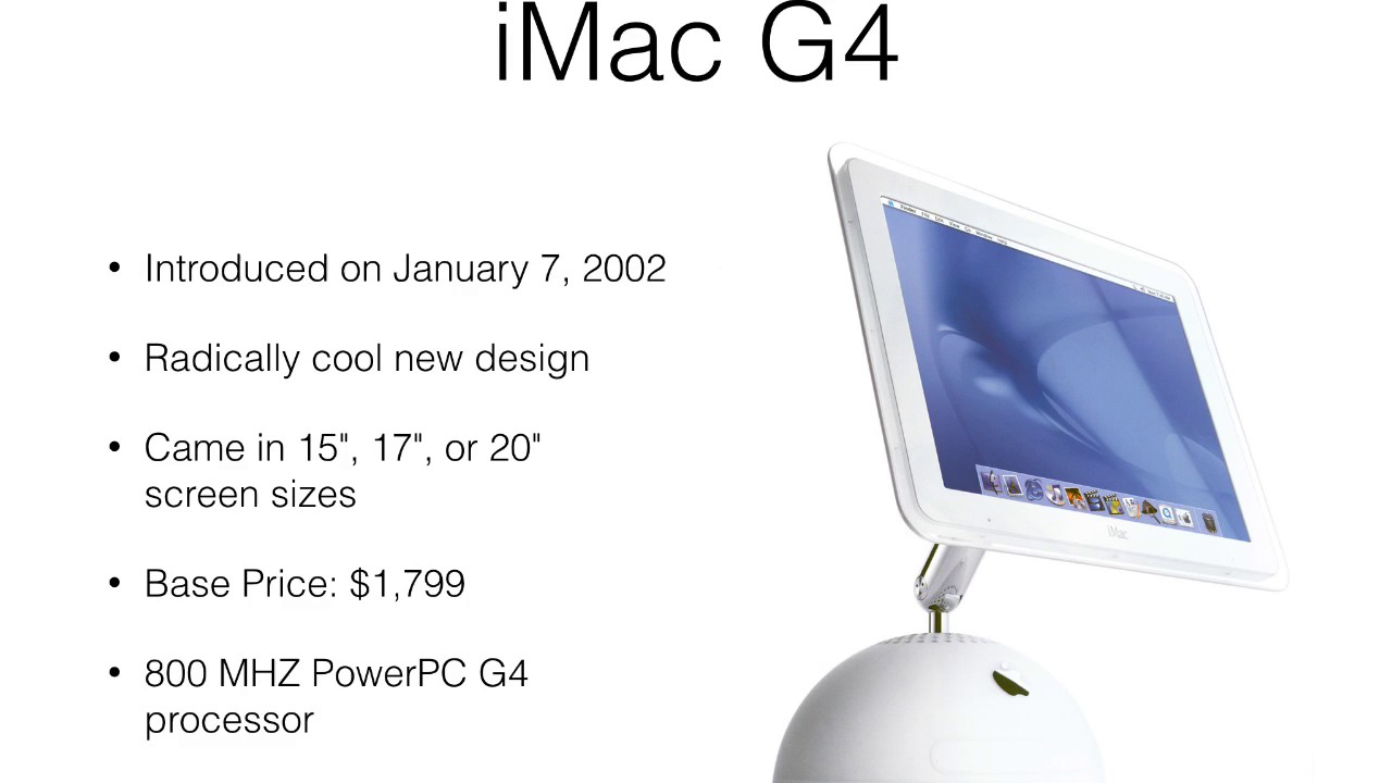 History of the iMac - YouTube
